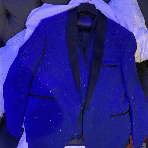 Daniel Gallotti | Suits & Blazers | Royal Blue Beautiful Elegant Suit ...